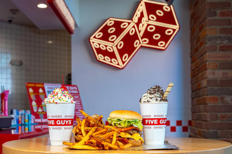 Five Guys goes big on the Las Vegas Strip