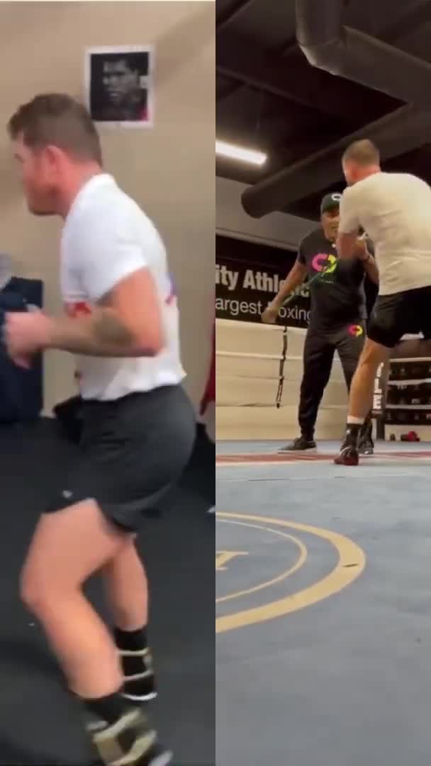 🔥Canelo vs Caleb Plant head movement!