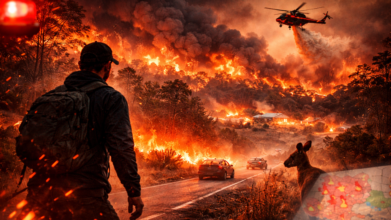 Victoria bushfire emergency: Uncontrolled flames threaten homes and ...