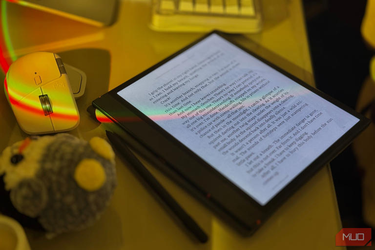 I replaced both my tablet and e-reader with this one device
