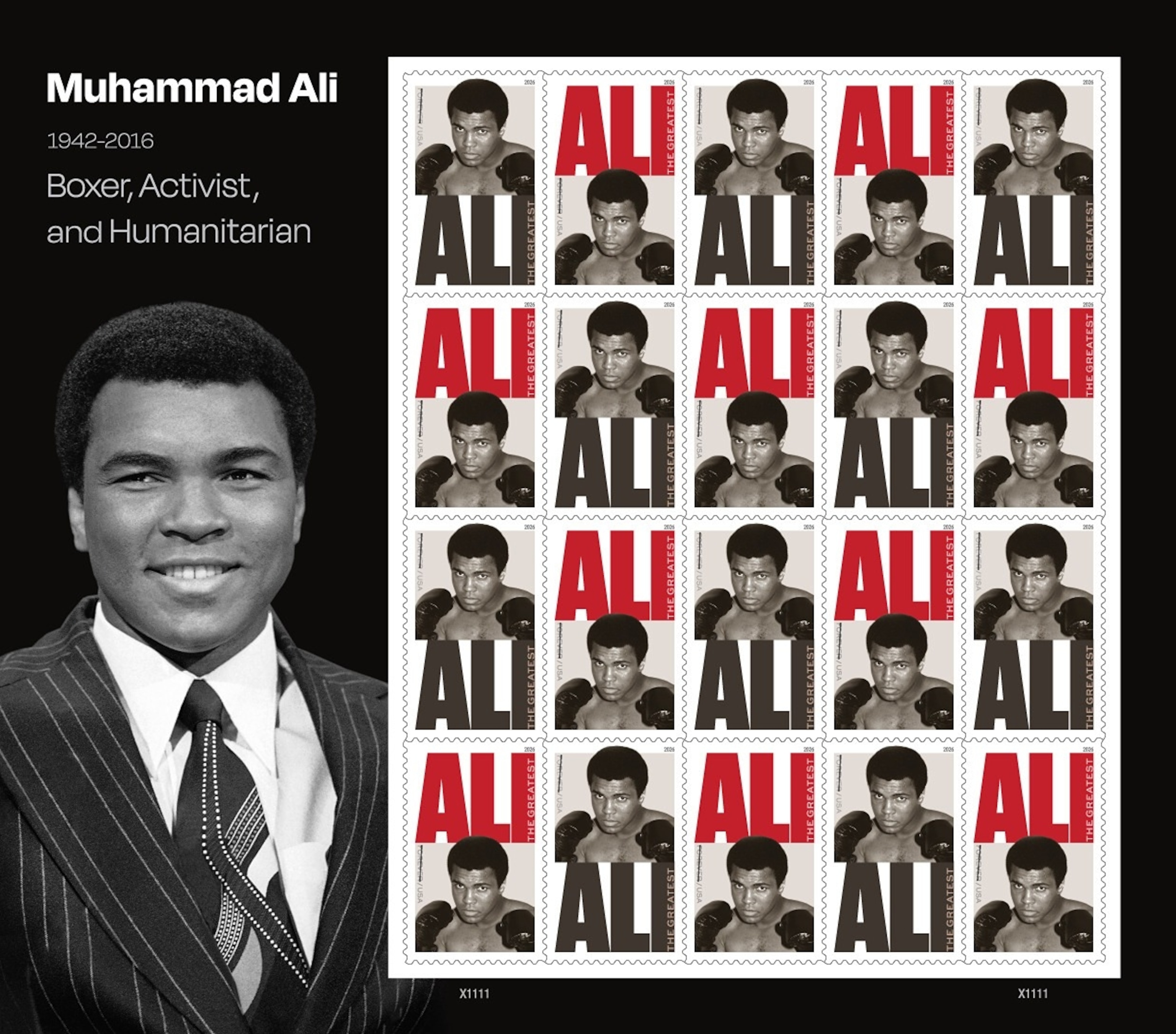 How the photo of Muhammad Ali chosen for his Forever Stamp symbolizes ...
