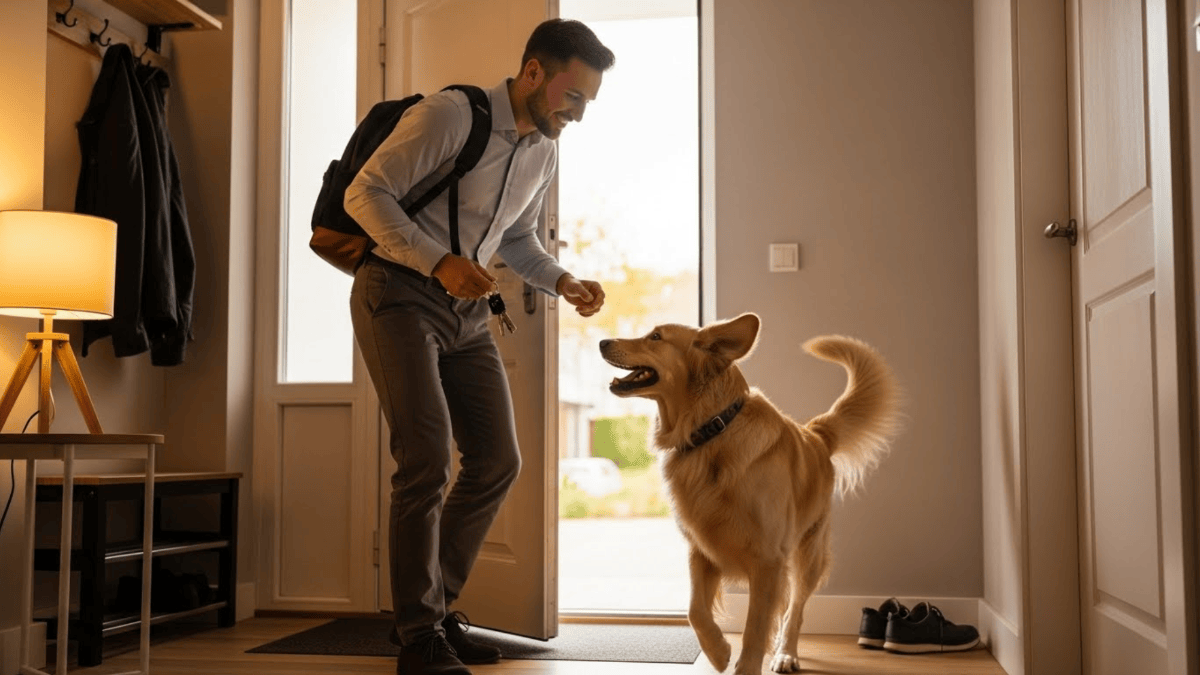 Leaving for work? Tips to prevent your dog from feeling lonely or anxious