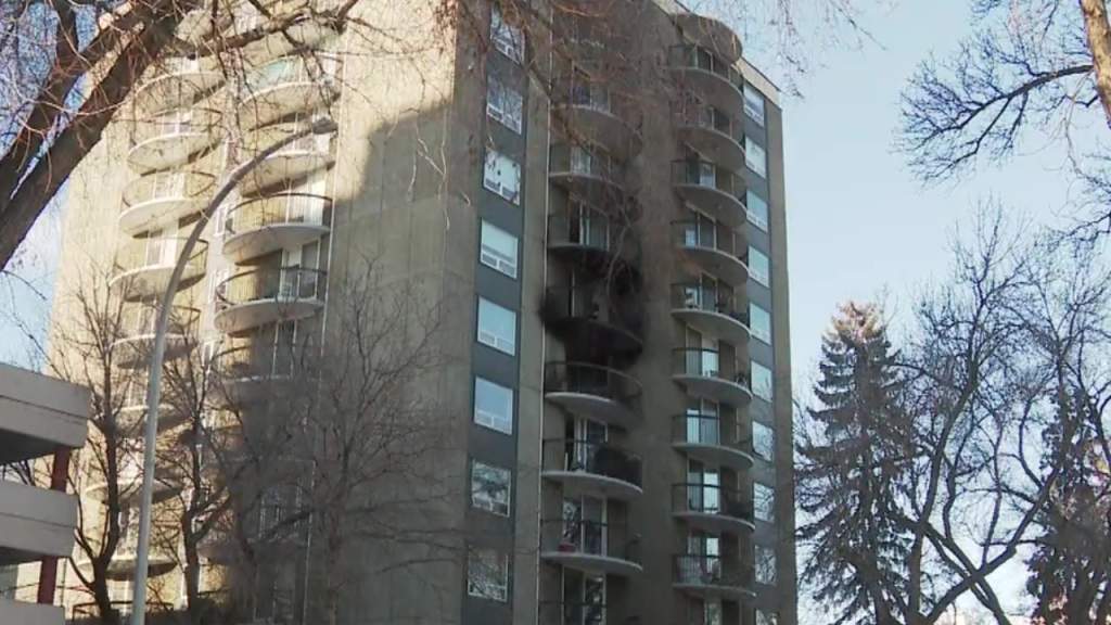 Battery believed to have caused Edmonton apartment fire that displaced ...