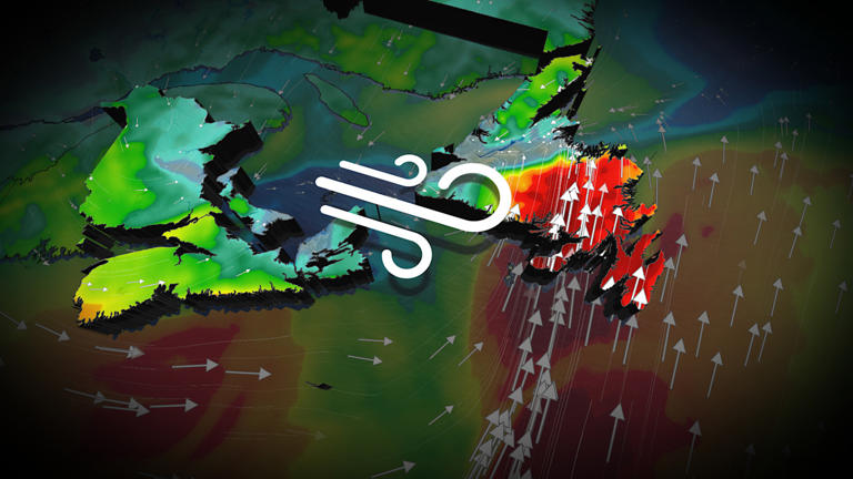 Heavy rain, powerful winds expected as storm hits Atlantic Canada