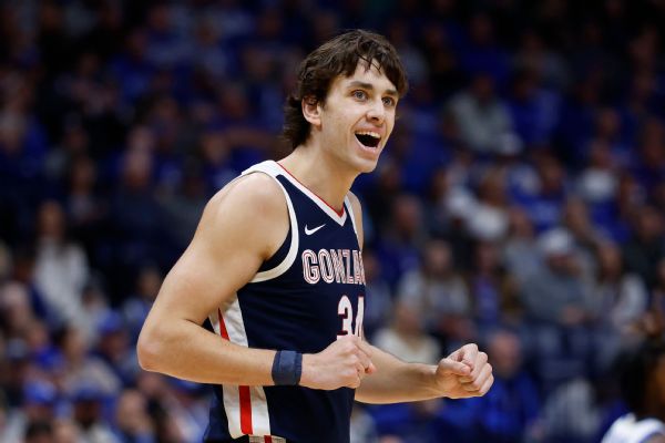 Gonzaga's Braden Huff out 4-8 weeks with left knee injury