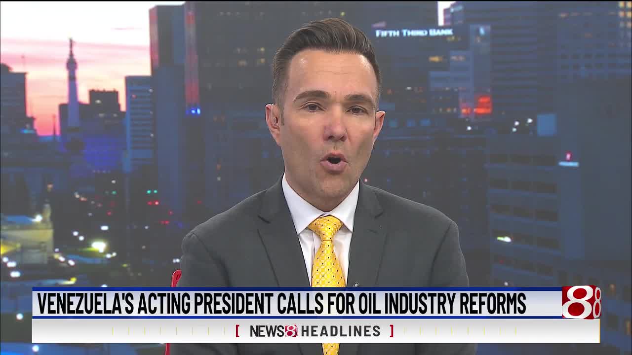 Venezuela's acting president calls for oil industry reforms