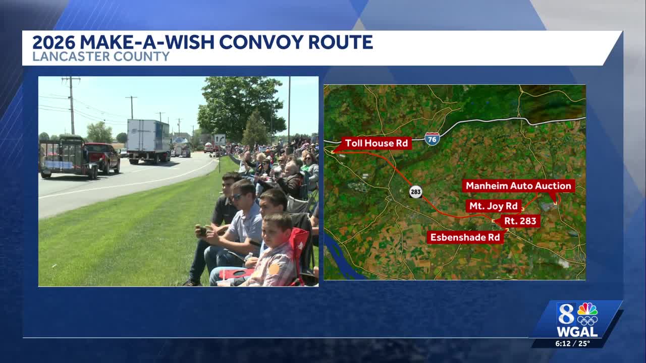 Make-A-Wish Mother’s Day Truck Convoy releases updated route for 2026 event