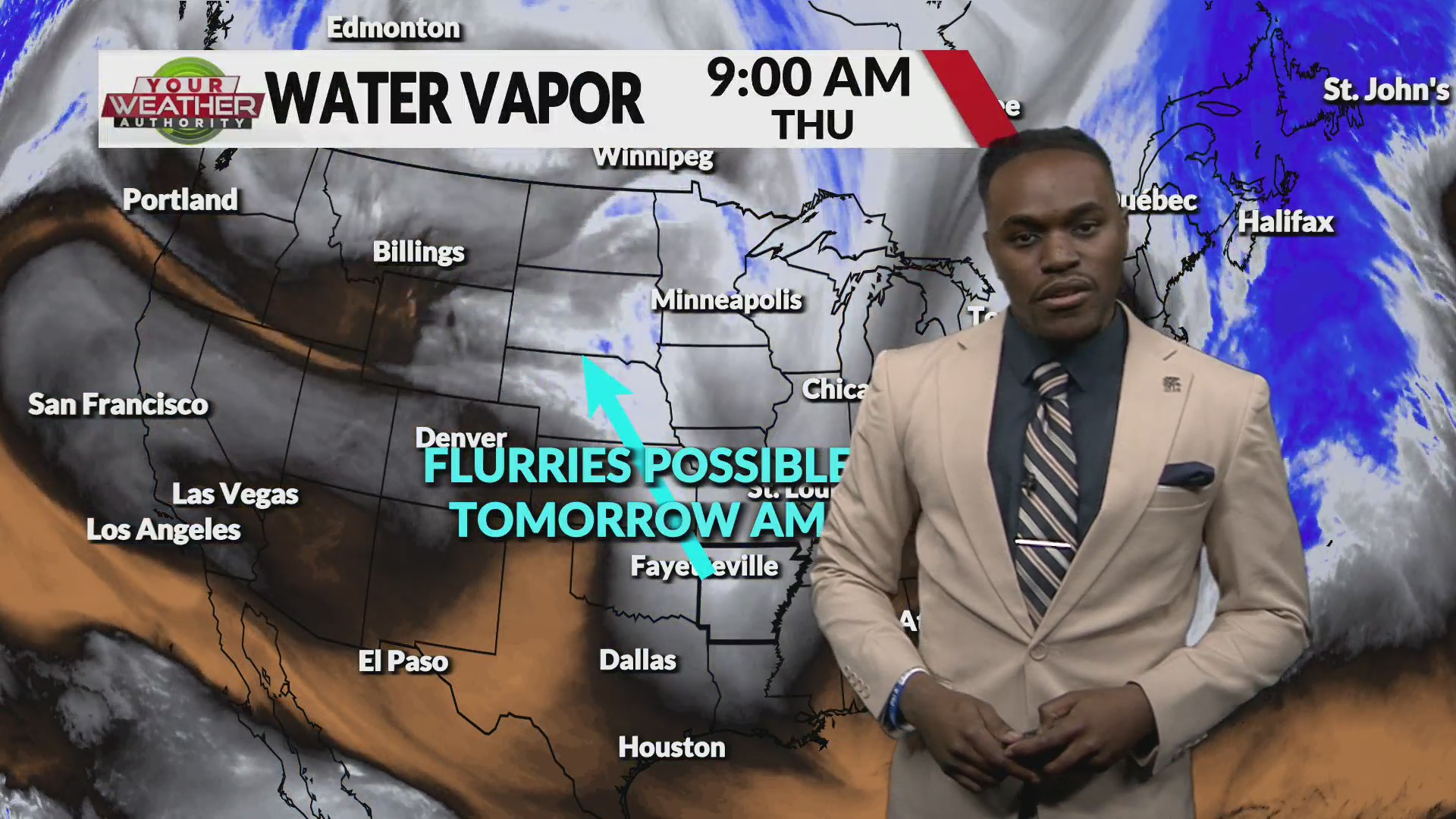 Thursday, January 15 5:30 p.m. weather update