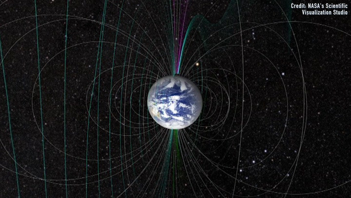 Earth’s magnetic field almost disappeared