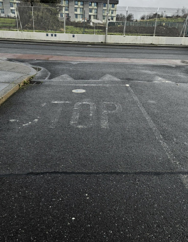 Learner drivers 'failing tests' due to severely faded road markings