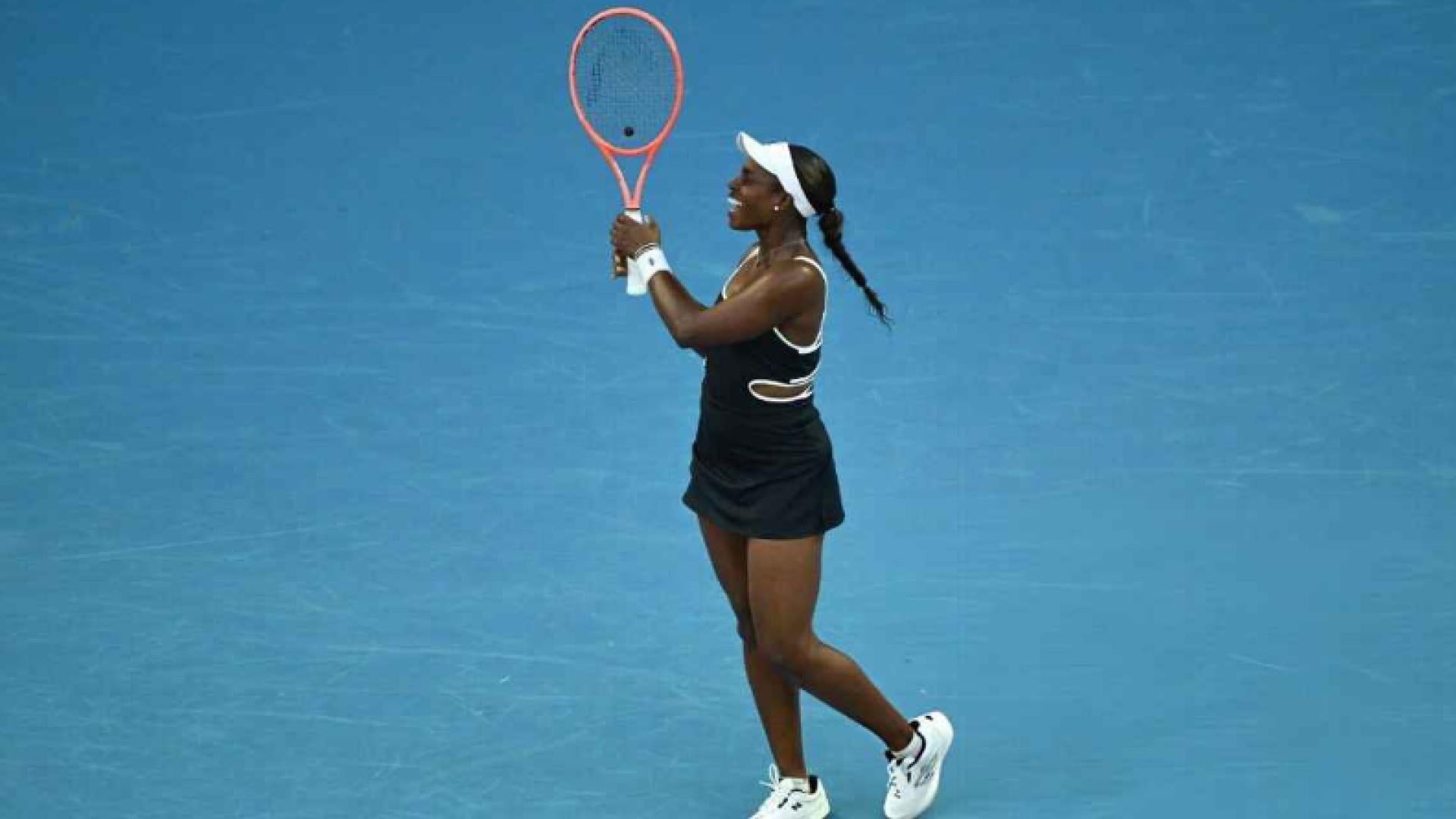 Sloane Stephens' funny reaction to ending 13-match losing streak by ...