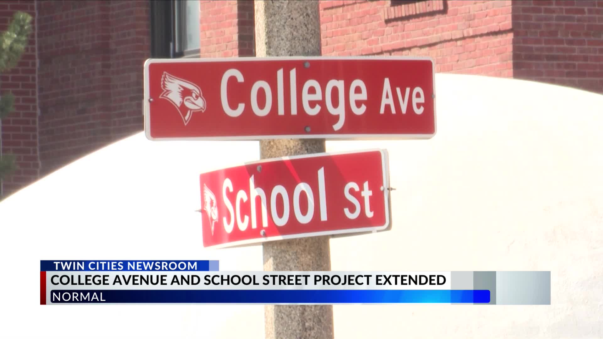 College Avenue and School Street project extended