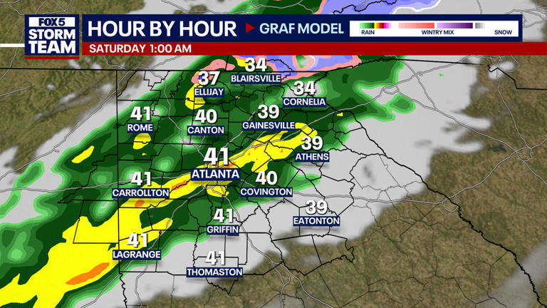 Where will it snow in Georgia? 'Model madness' clouds weekend forecast