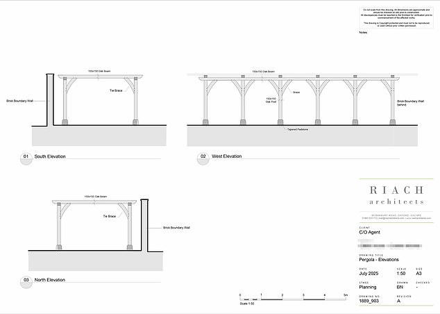 Geri Halliwell makes second bid to save her 'illegal' pergola from ...