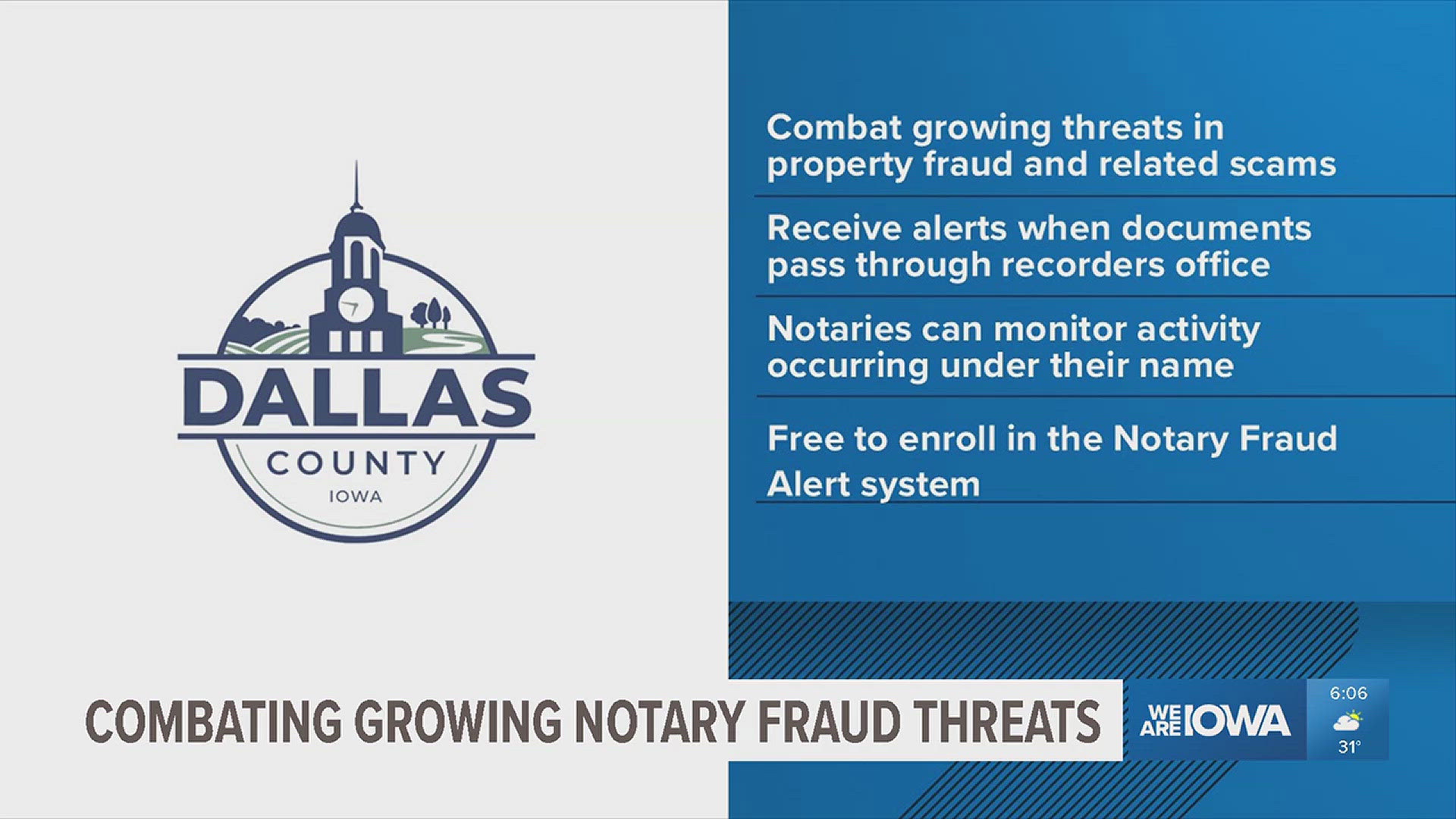 Dallas County Recorder's Office introduces new system to combat growing ...