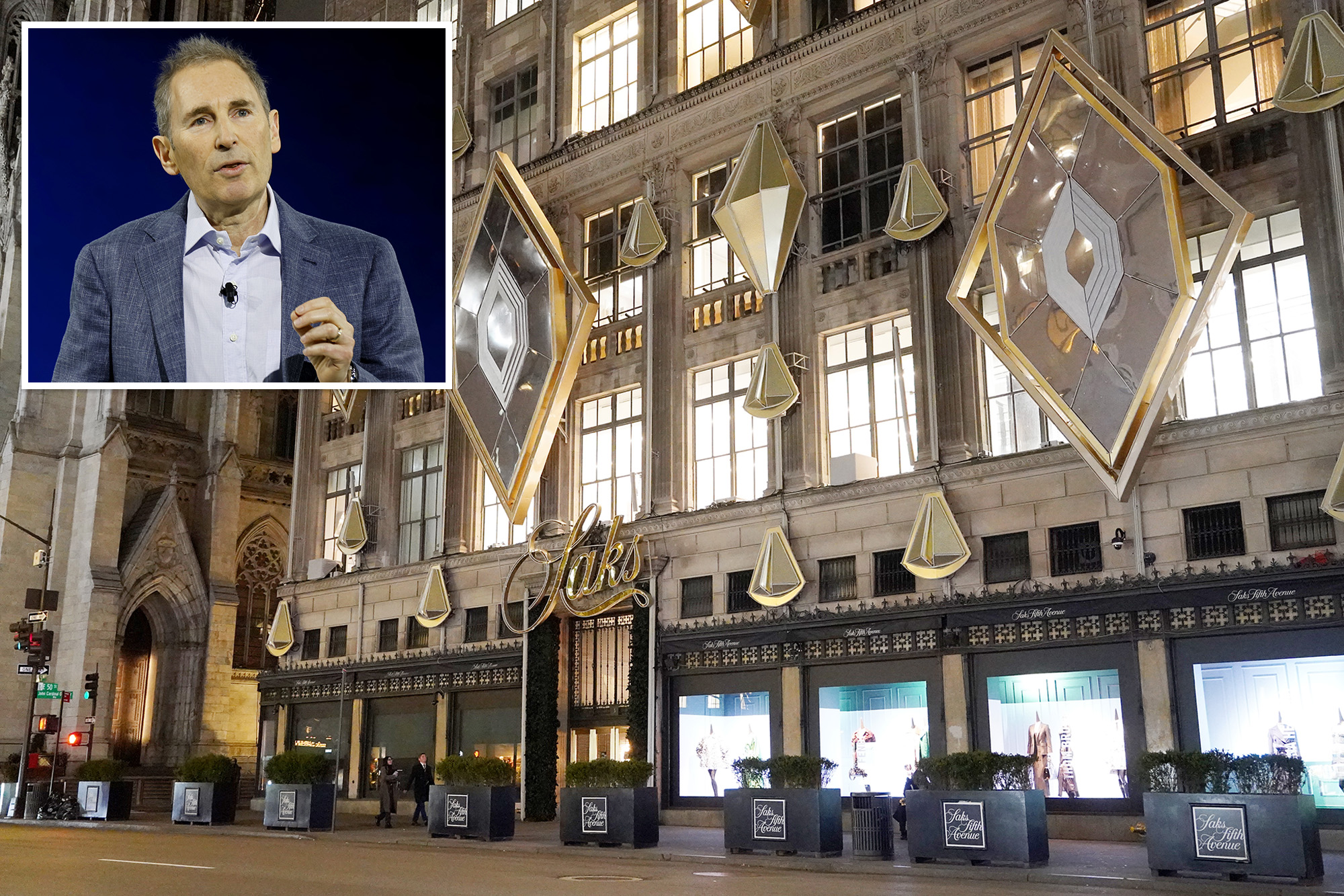 Amazon launches legal battle against bankrupt Saks Global over 'wasted ...