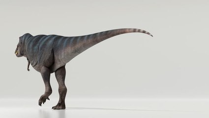 T rex walked a lot slower than you'd think