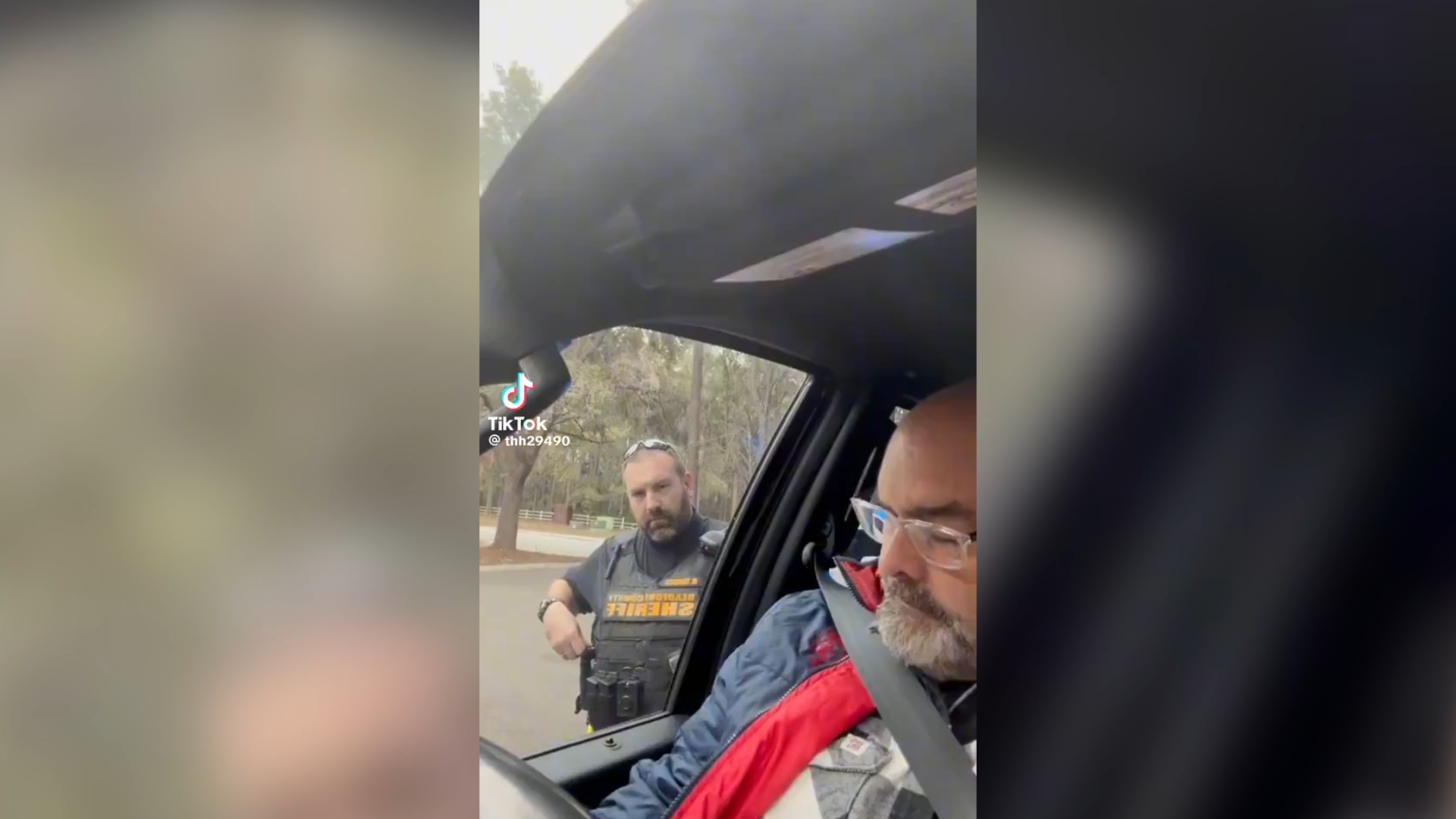 Police officer shows immense patience with person refusing to listen