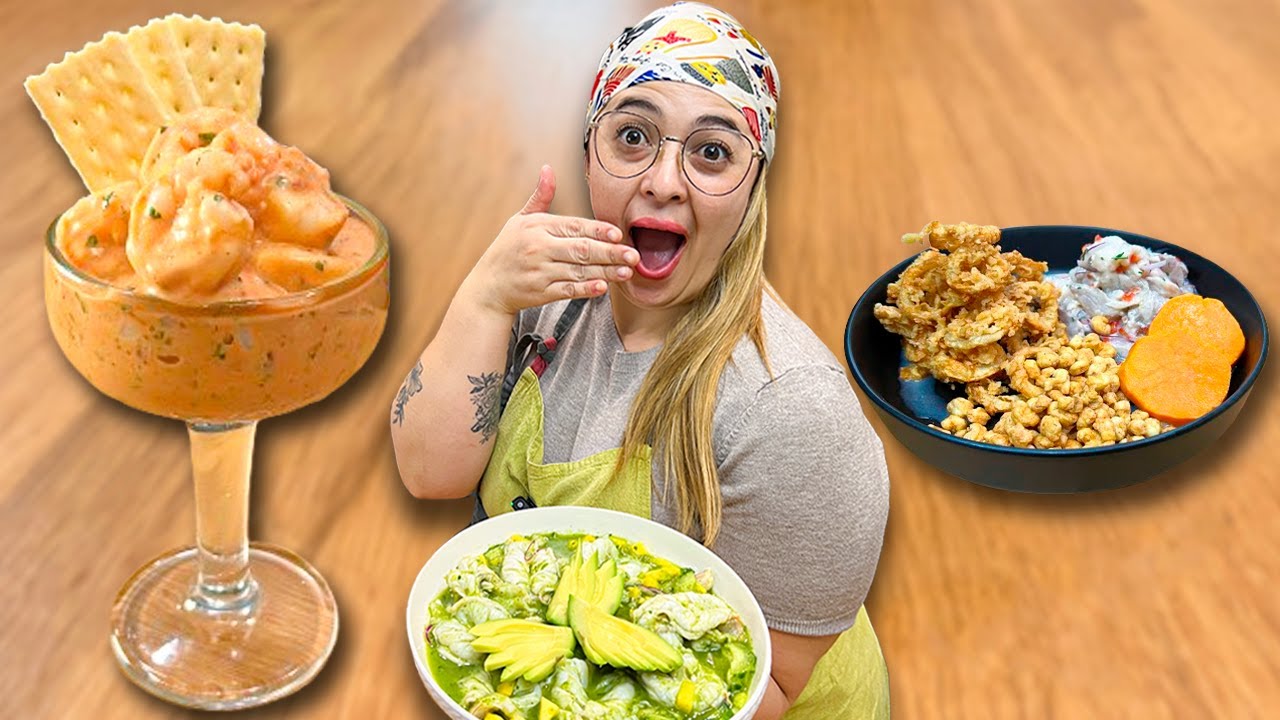 3 ceviche recipes from Peru, Mexico, and Colombia compared