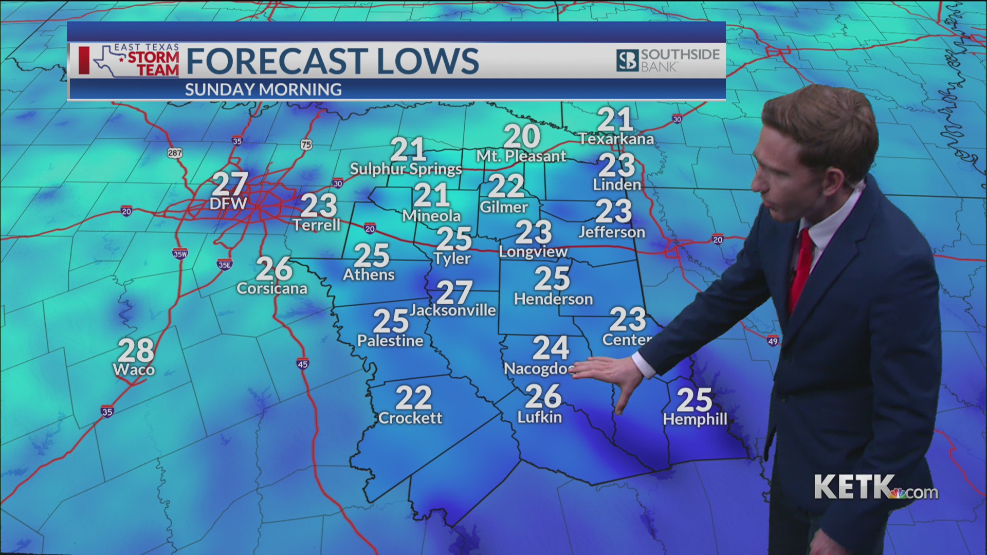 Thursday evening forecast: 1/15/26