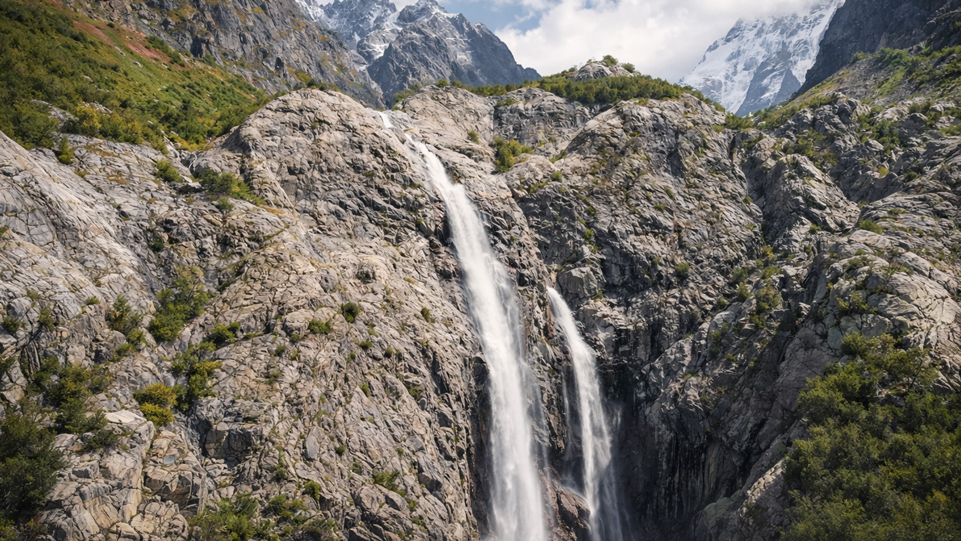 Have you seen a twin waterfall like this?