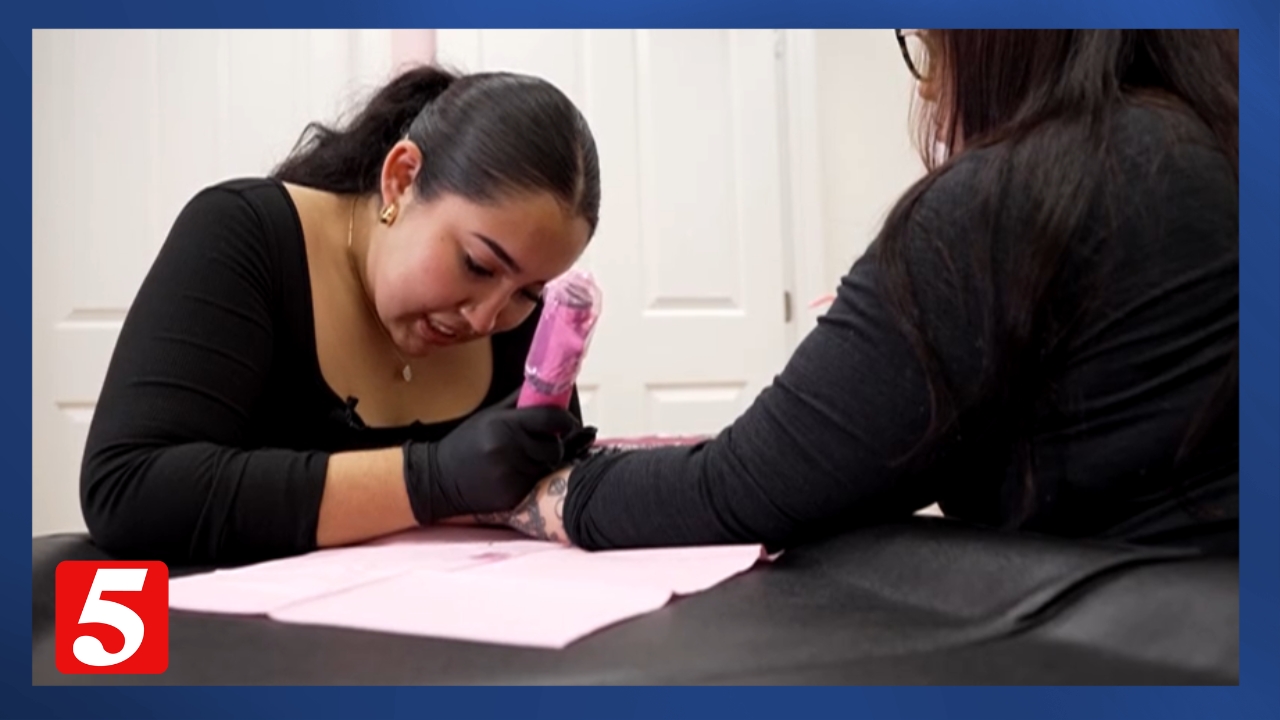 Ink of hope law equips Tennessee tattoo artists with trafficking training