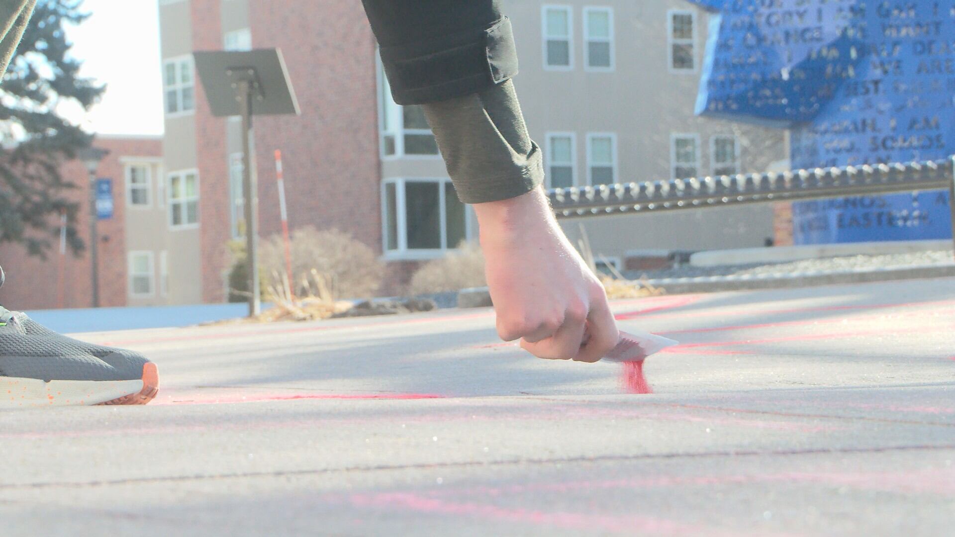 UNK students participate in Red Sand Project for Human Trafficking ...