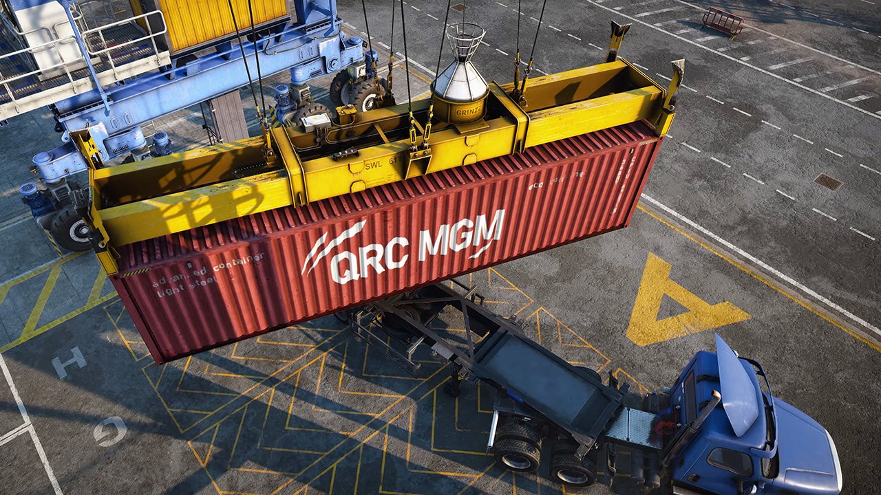 Docked - Official heavy machinery trailer