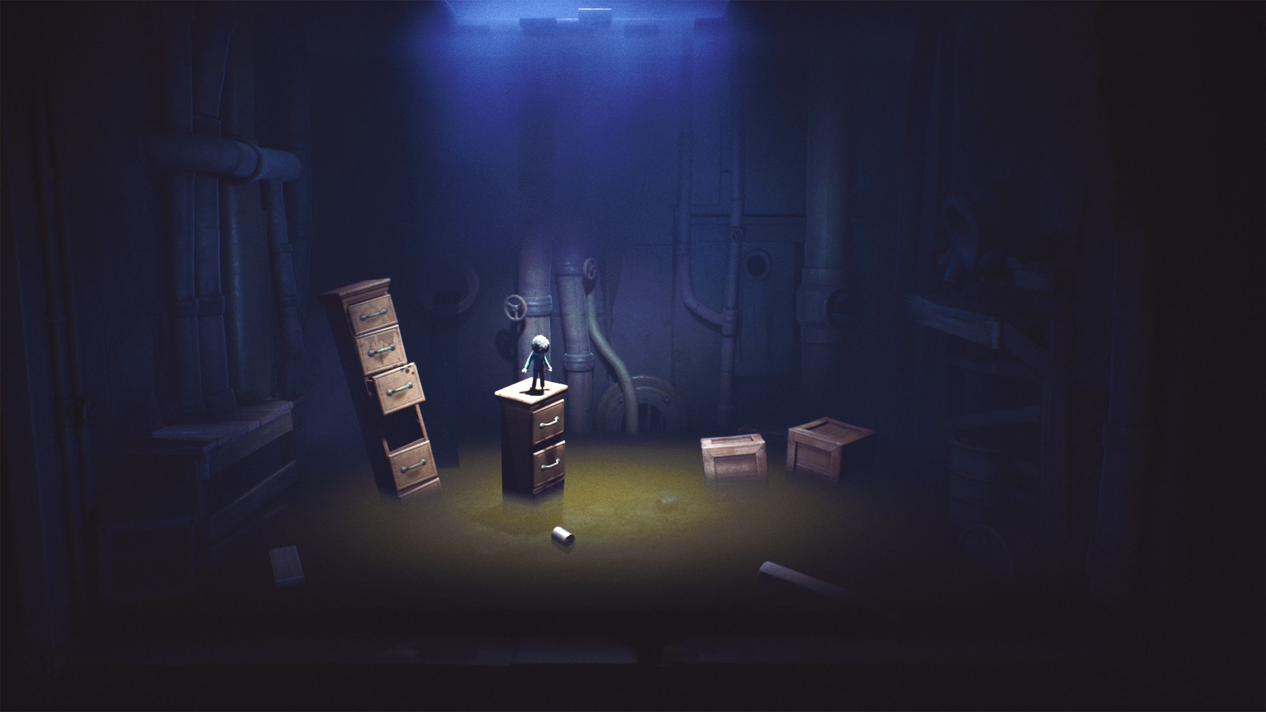 The depths walkthrough in Little Nightmares (chapter 1)