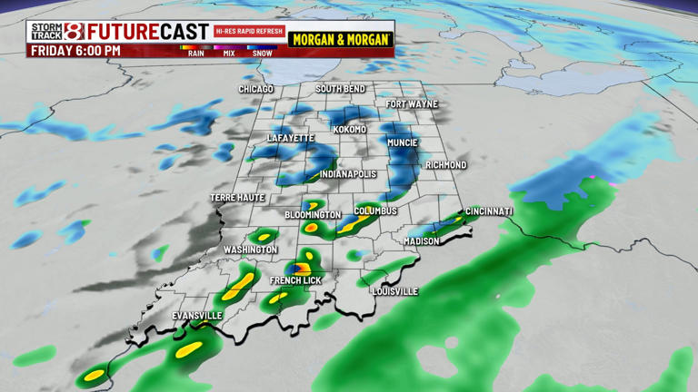 Snow into Friday morning, bitterly cold this weekend into early next ...