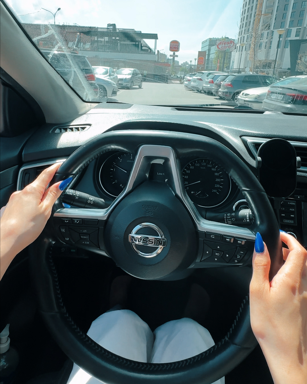 Great tip when recording driving videos