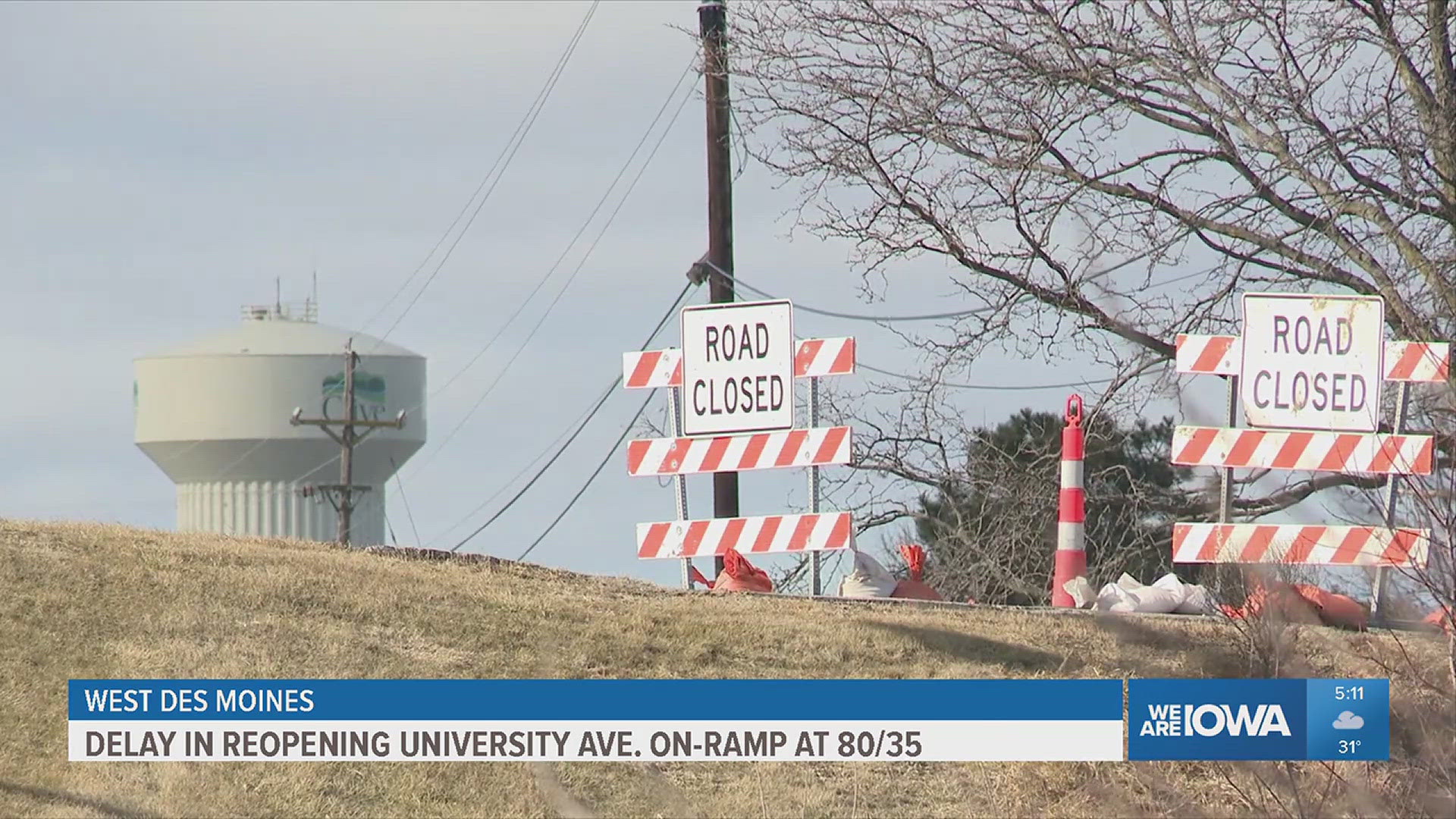 Opening of University Avenue entrance ramp delayed until spring, Iowa ...