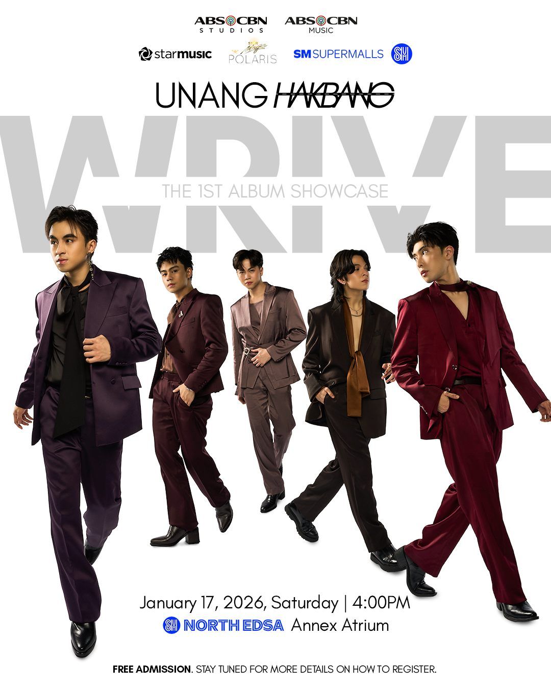 WRIVE unveils self-titled debut album