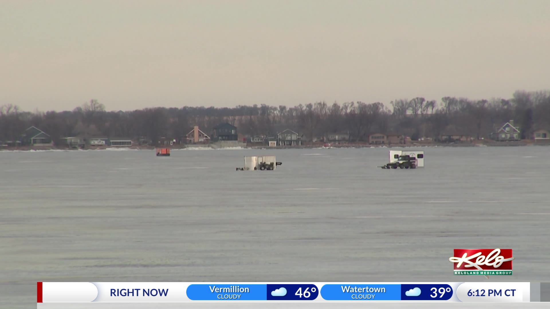 Ice shacks take the plunge on Poinsett