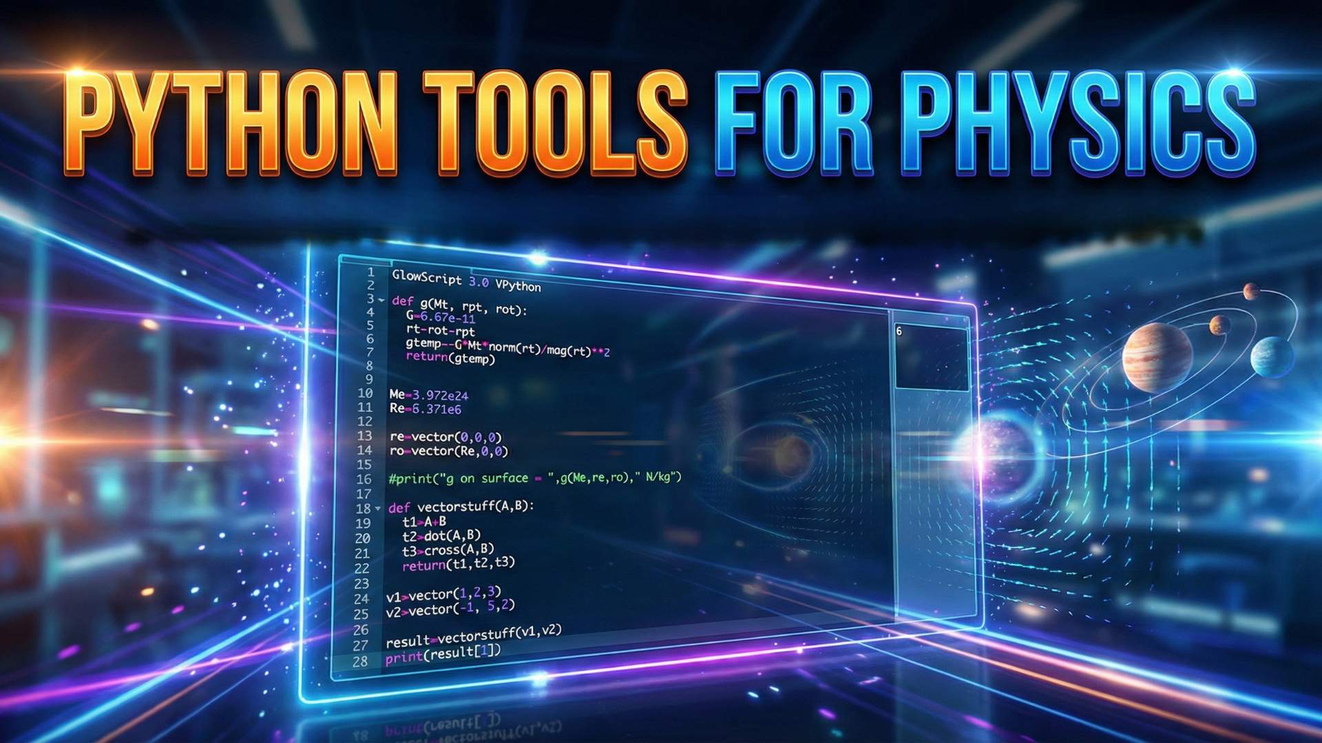 Mastering Python functions for physics applications