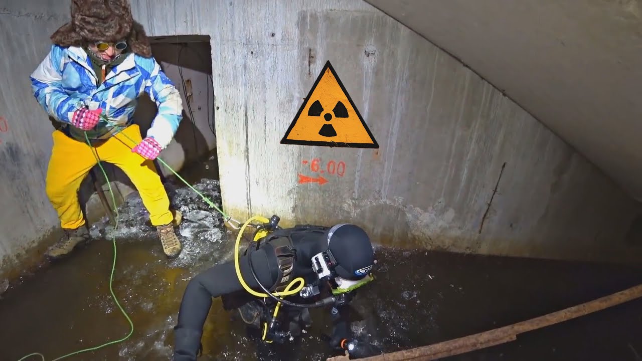 What is under the water of the Chernobyl reactor. What did we find?