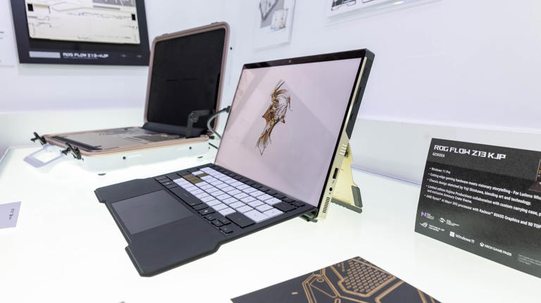 First look: The Asus ROG 'Death Stranding' laptop looks like it fell ...
