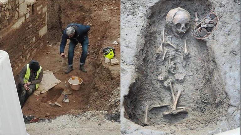 Lavori tramvia, dai reperti spunta un piccolo scheletro: è una bimba ...