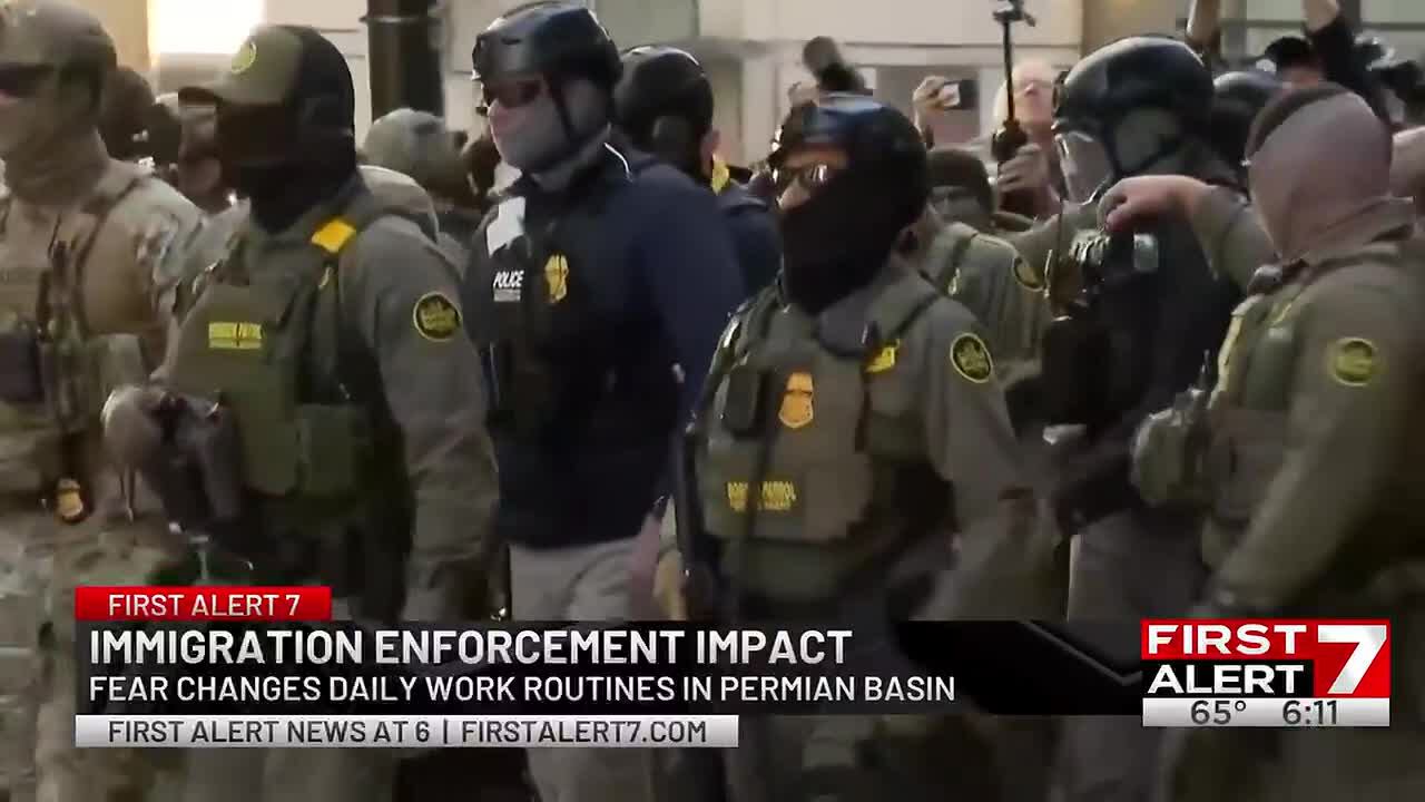 Impact of immigration enforcement in the Permian Basin