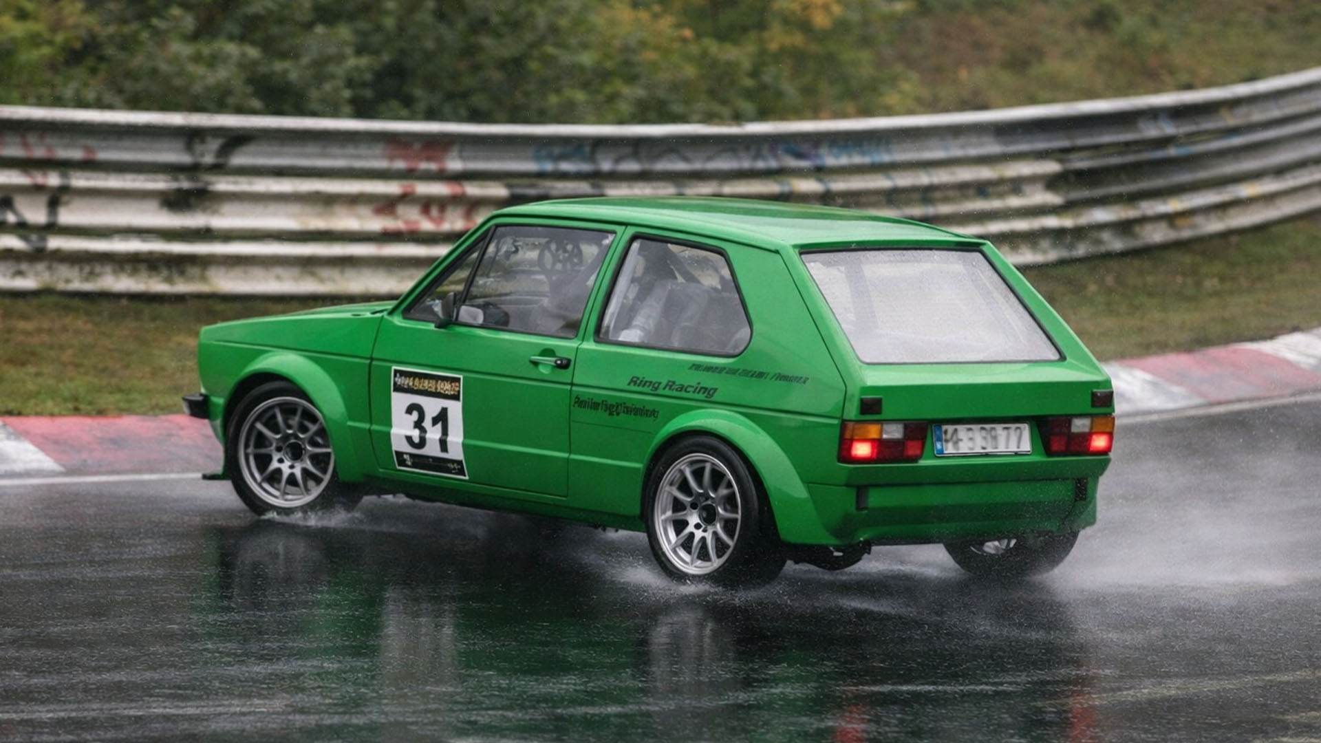 Touristenfahrten Nürburgring faces extreme weather challenge