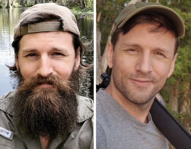 11 men who looked like new people after grooming