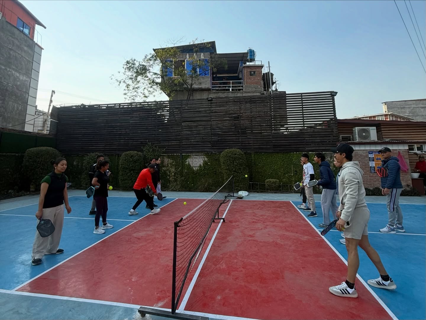The game of Pickleball gaining traction in Kathmandu