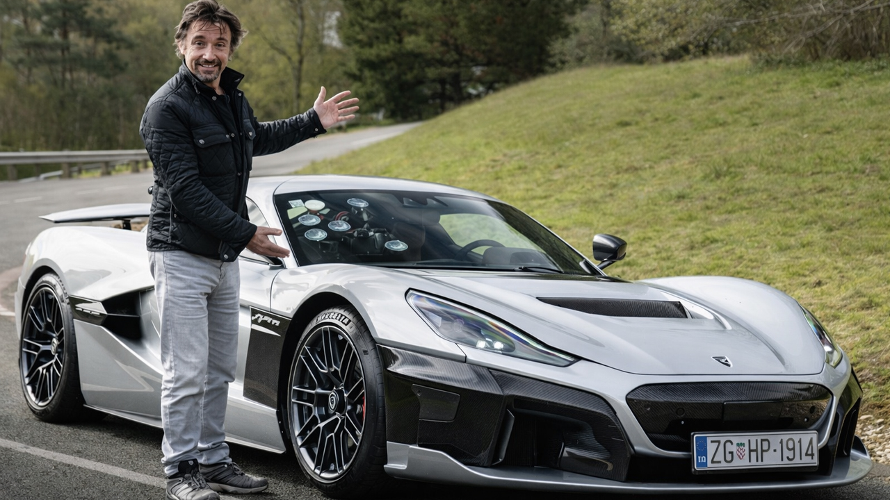 Richard Hammond returns to the Rimac