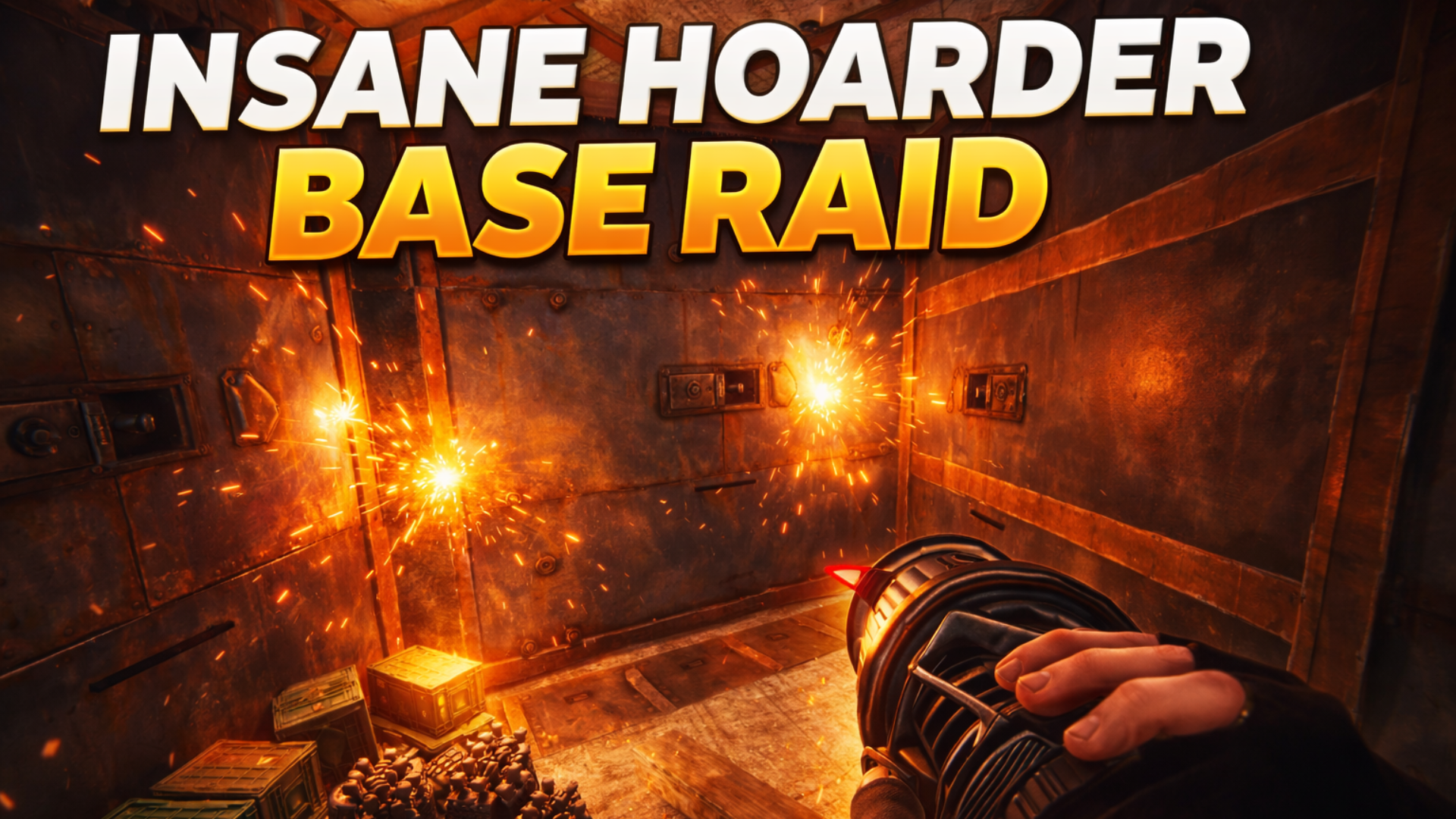 Insane hoarder base discovered and raided solo