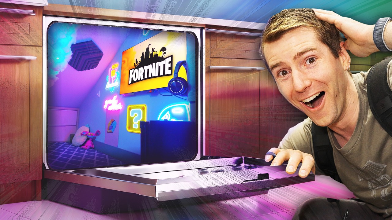 I built the ultimate secret gaming room