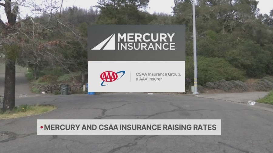 Mercury, CSAA insurance companies raising rates