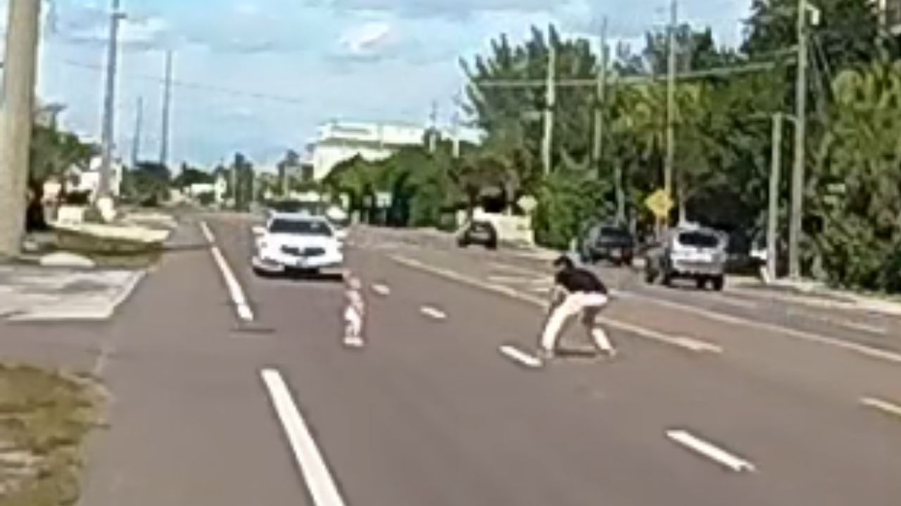 Man rescues two children who were walking alone on a busy Florida ...