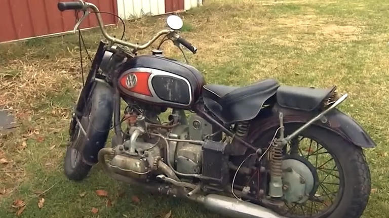 What happened to the Von Dutch motorcycle from 'American Pickers'?