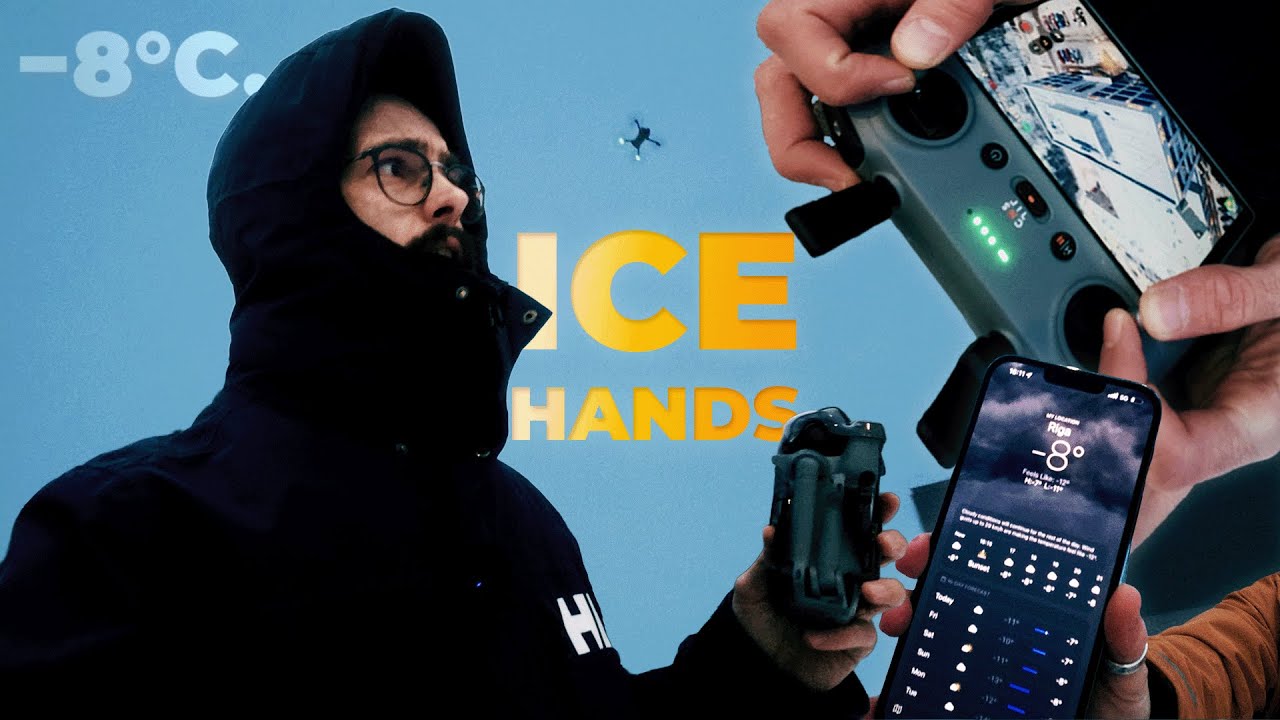 Steady flight in harsh winter conditions | DJI Mini 5 Pro