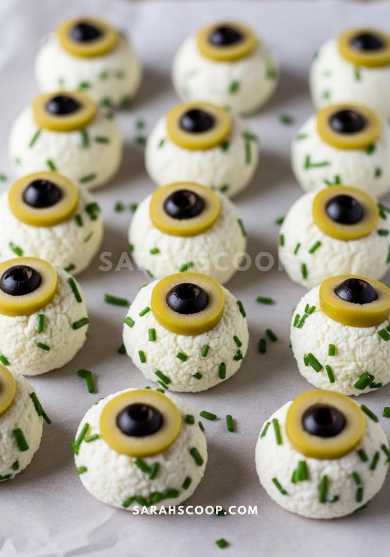 25 Halloween eyeball appetizers